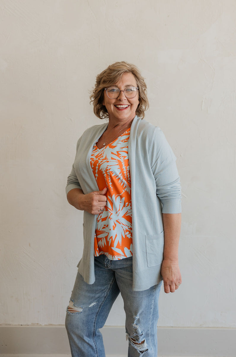 CHARLEE OPEN FRONT TEACHER CARDIGAN MULTIPLE COLOR OPTIONS – B Fierce ...